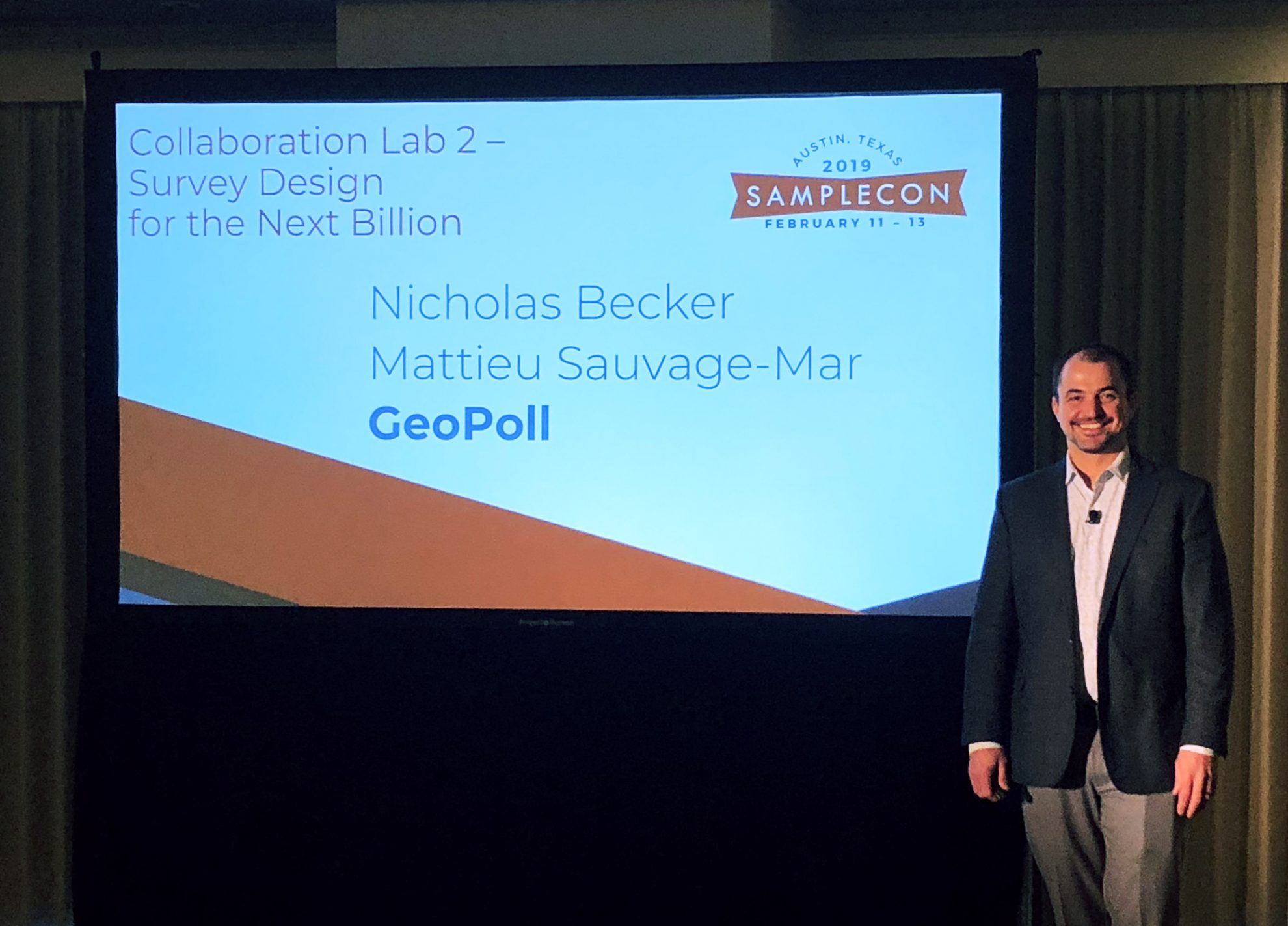 Survey Design for Emerging Markets at SampleCon - GeoPoll