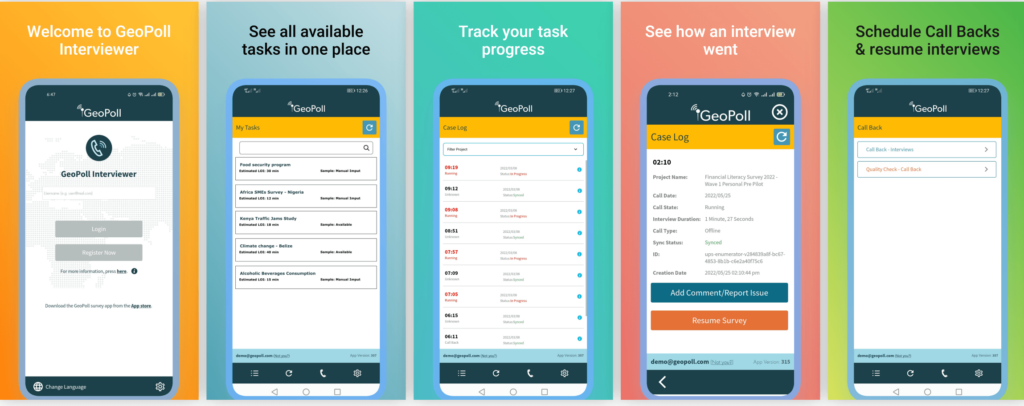 Introducing the New and Improved GeoPoll Interviewer Platform - GeoPoll