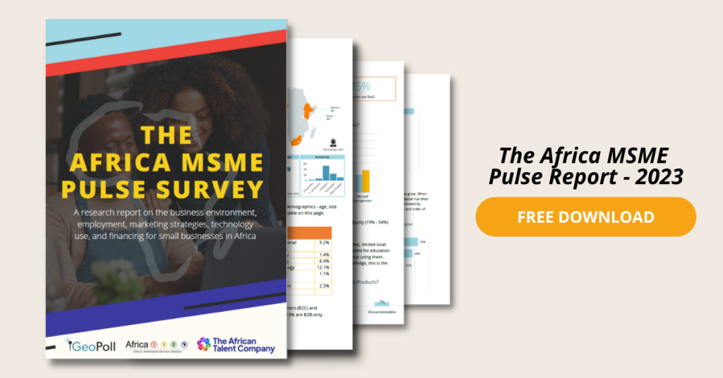 Africa MSME Report 2023 - GeoPoll